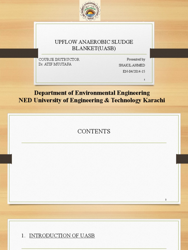 Upflow Anaerobic Sludge Blanket (Uasb) - En-04 | PDF | Anaerobic ...