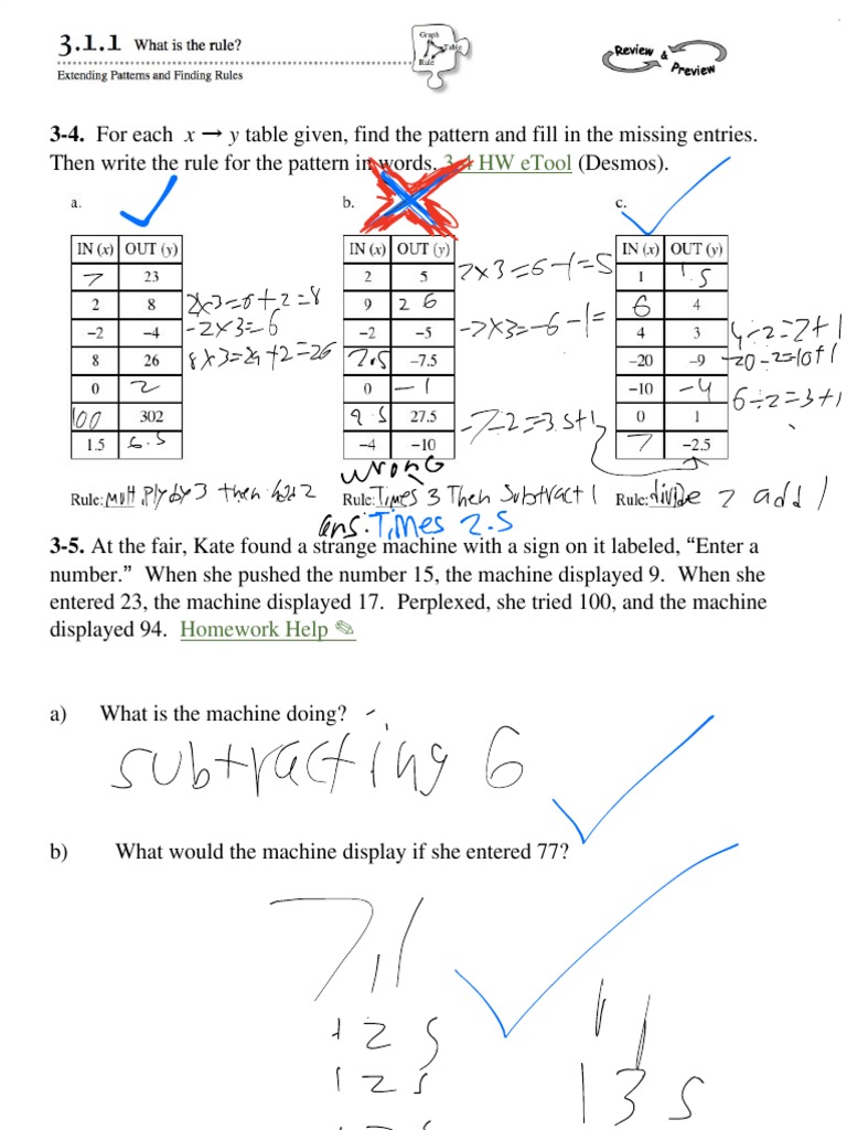 311 Rule Review Preview | PDF | Mathematical Concepts | Teaching ...