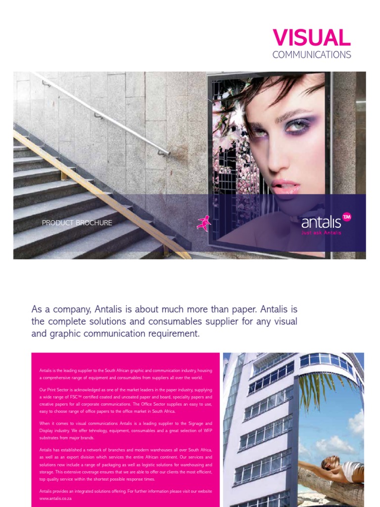 Visual Communication Brochures | PDF | Printer (Computing) | Efficient ...