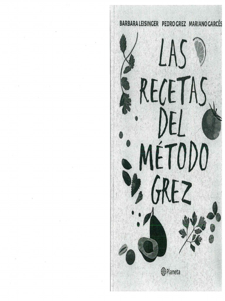 Recetas Del Método Grez | PDF
