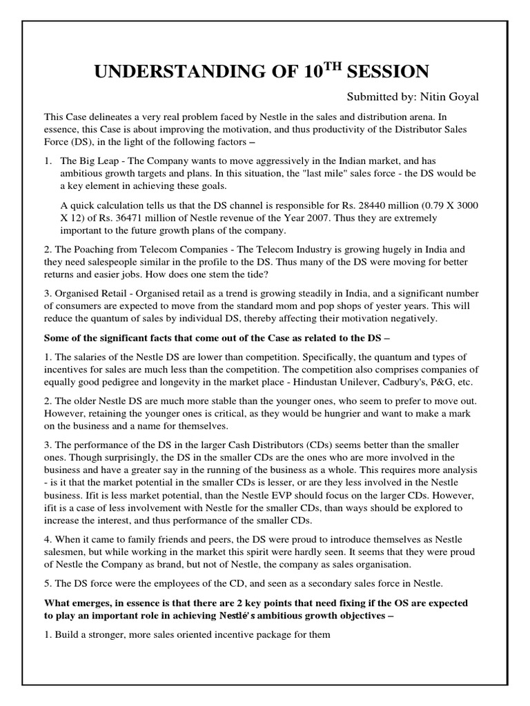 Understanding of 10th Session | PDF | Motivation | Motivational