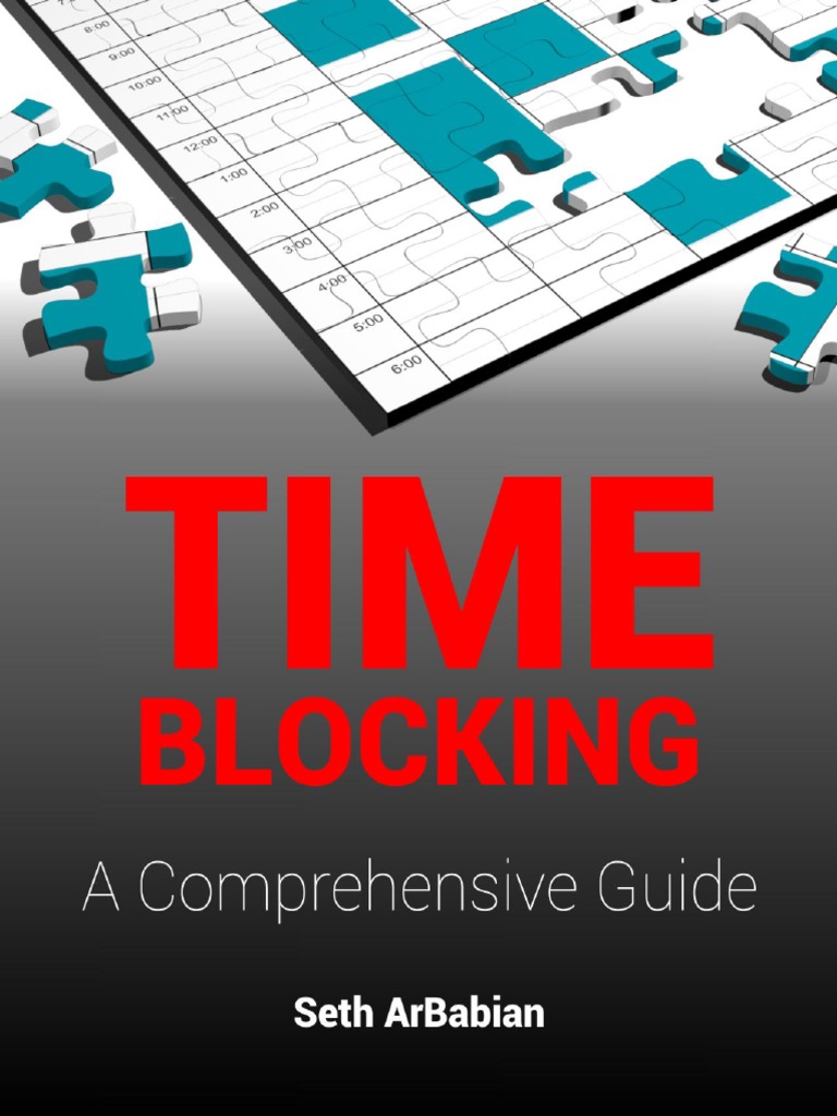 Time Blocking PDF | PDF | Time Management | Professional Skills