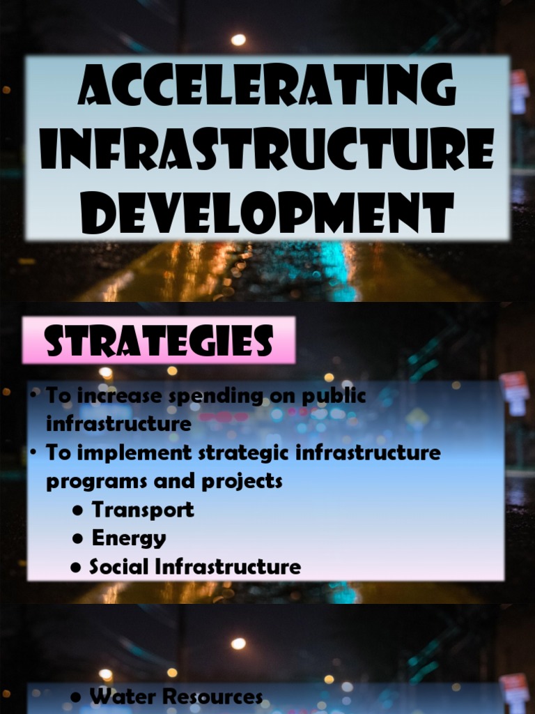 Accelerating Infrastructure Development | PDF