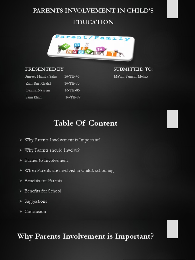 Engaging Parents in Education | PDF | Teachers | Behavior