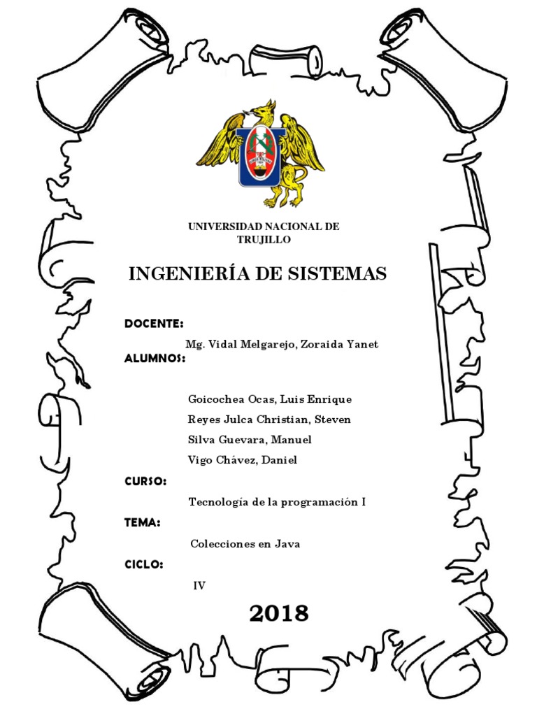 Colecciones en Java | PDF | Objeto (informática) | Java (lenguaje de ...