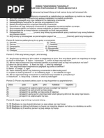 SURVEY QUESTIONNAIRE Tagalog Pure | PDF