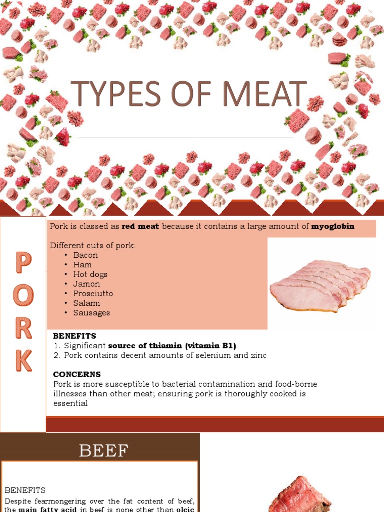 Types of Meat | Download Free PDF | Beef | Meat