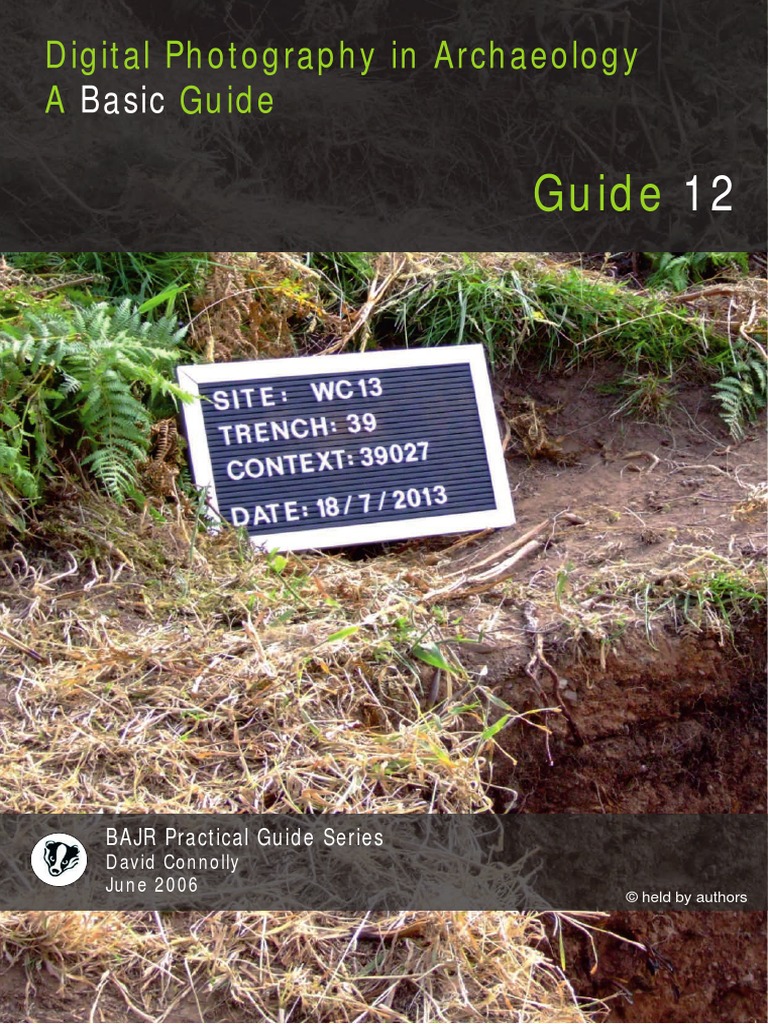 Short Guide To Digital Photography in Archaeology | PDF | Exposure ...