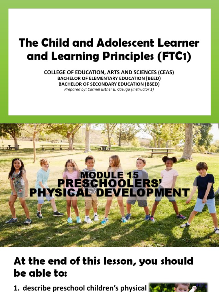 Preschoolers' Physical Development Guide | PDF | Cognition | Behavior ...