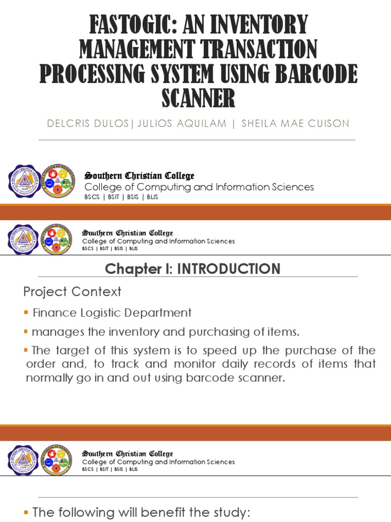 Capstone Project Presentation | PDF | Barcode | Use Case