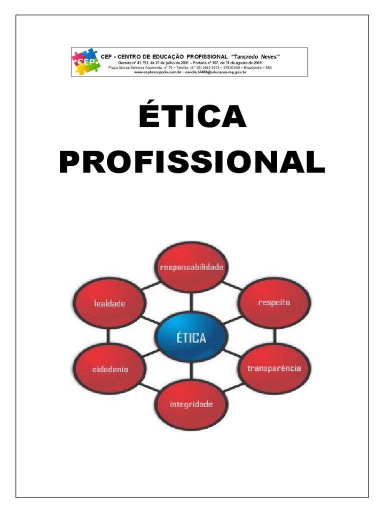 apostila - ética profissional | PDF | Moralidade | Cidadania