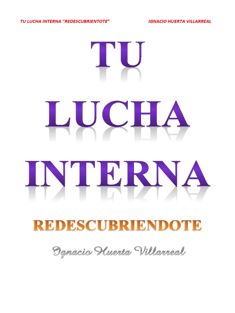 Tu Lucha Interna Redescubriendote | PDF | Amor | Verdad
