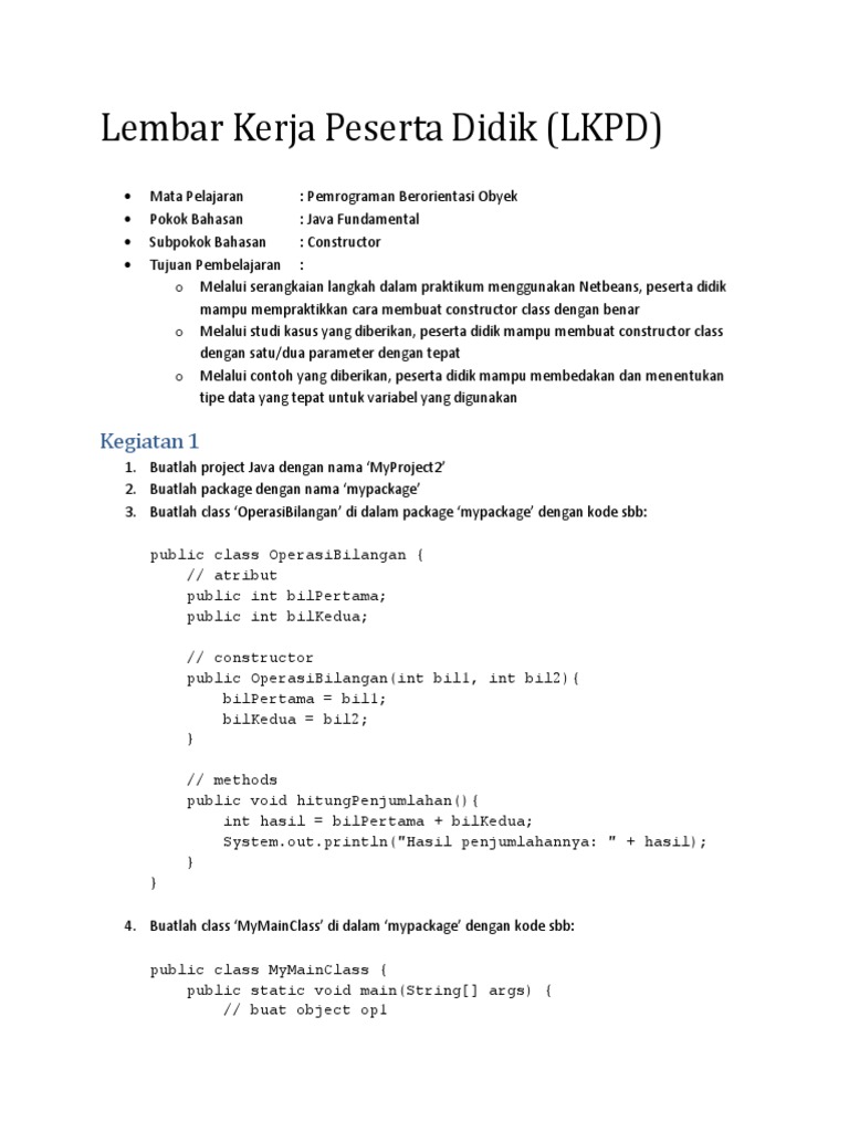 LKPD Pbo 02 | PDF | Teknologi & Rekayasa