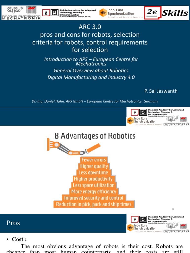 Jaswanth Robot Selection | PDF | Robot | Robotics