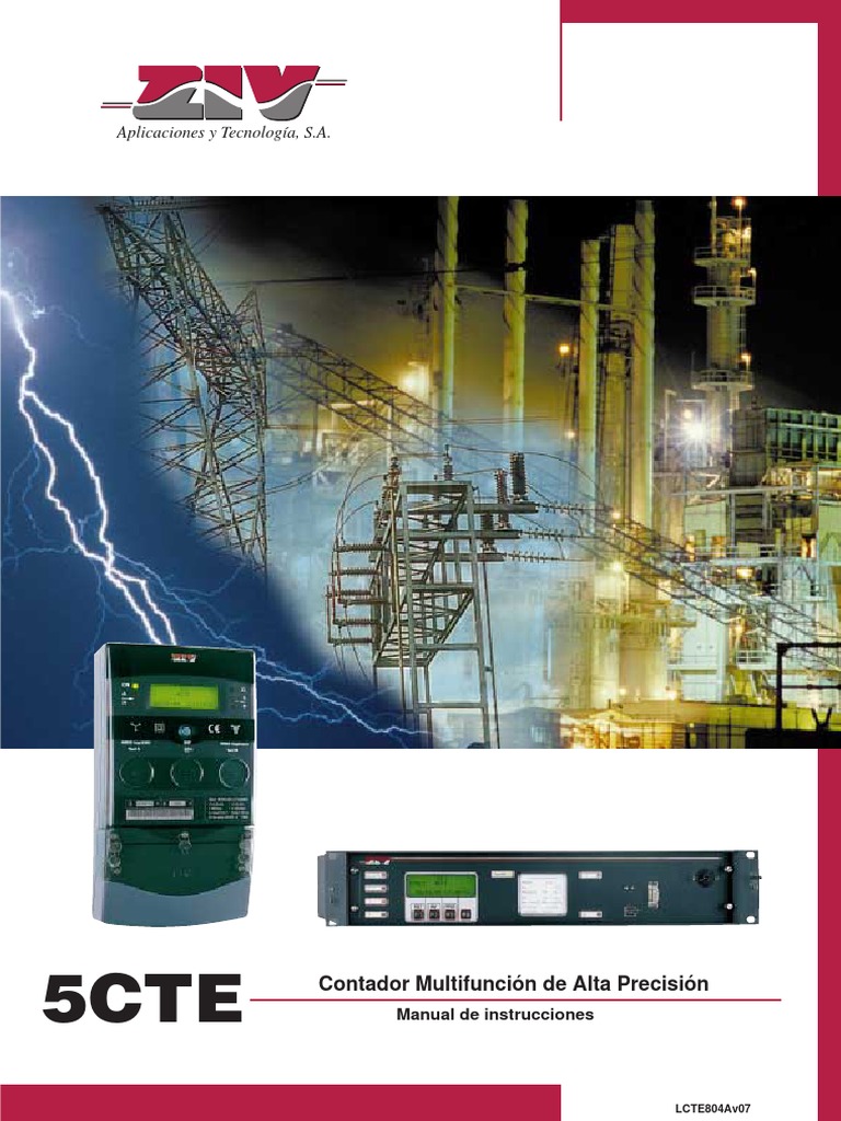Manual Contador 5CTE | PDF | Reloj | Software