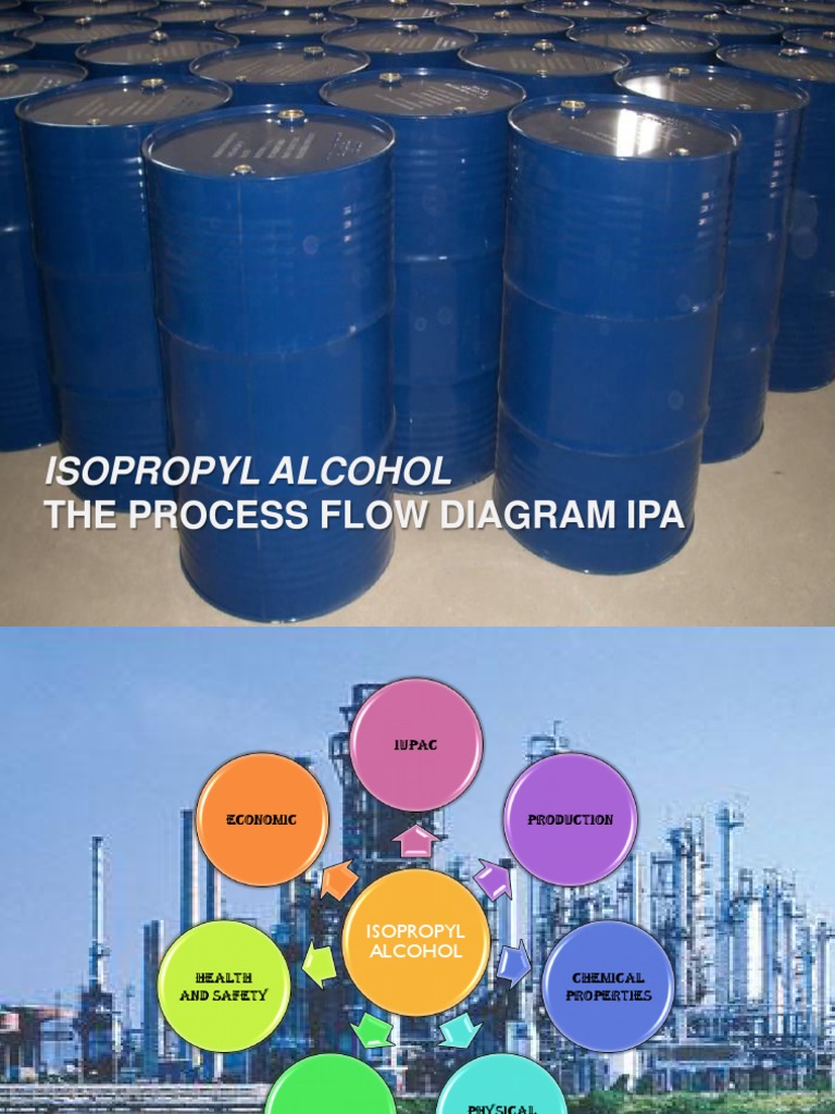 Isopropyl Alcohol: The Process Flow Diagram Ipa | PDF | Chemical ...