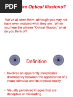 Optical Illusions | PDF | Perception | Illusion