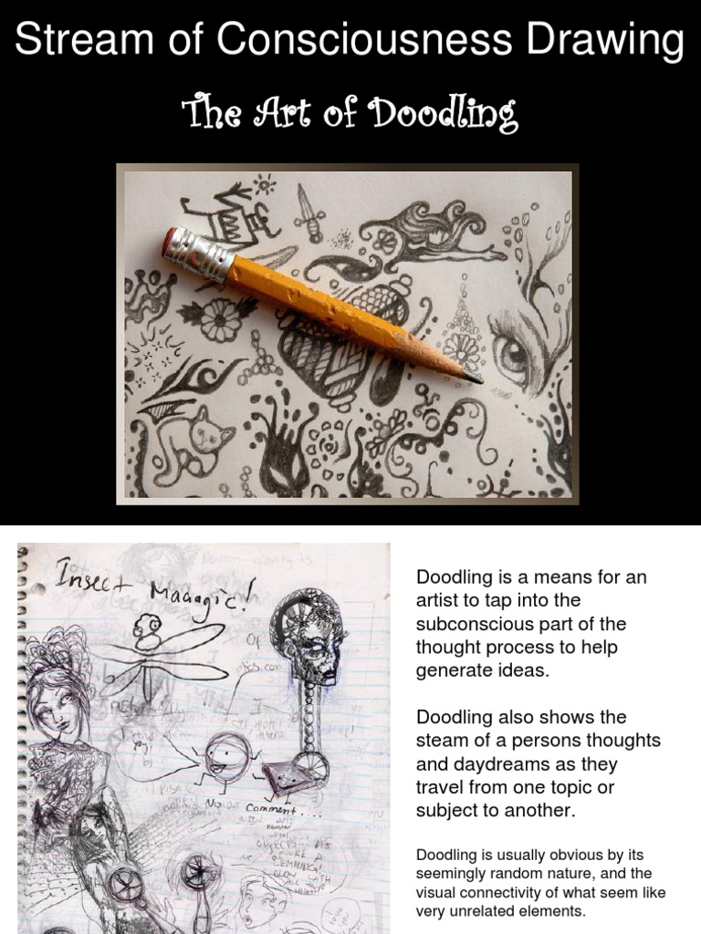 The Art of Doodling: Stream of Consciousness Drawing | PDF ...