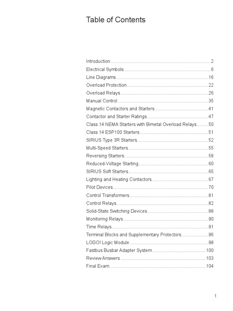 Basics of Control Components Guide | PDF | Relay | Switch
