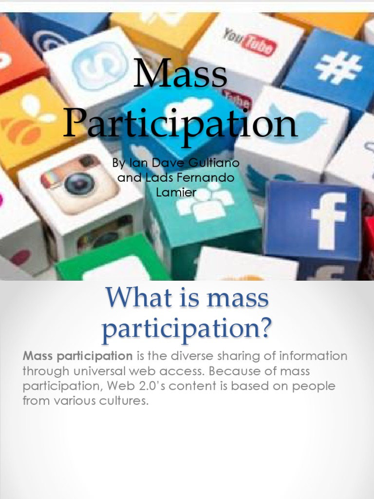 Mass Participation: by Ian Dave Gultiano and Lads Fernando Lamier | PDF