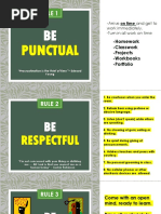 Classroom House Rules | PDF