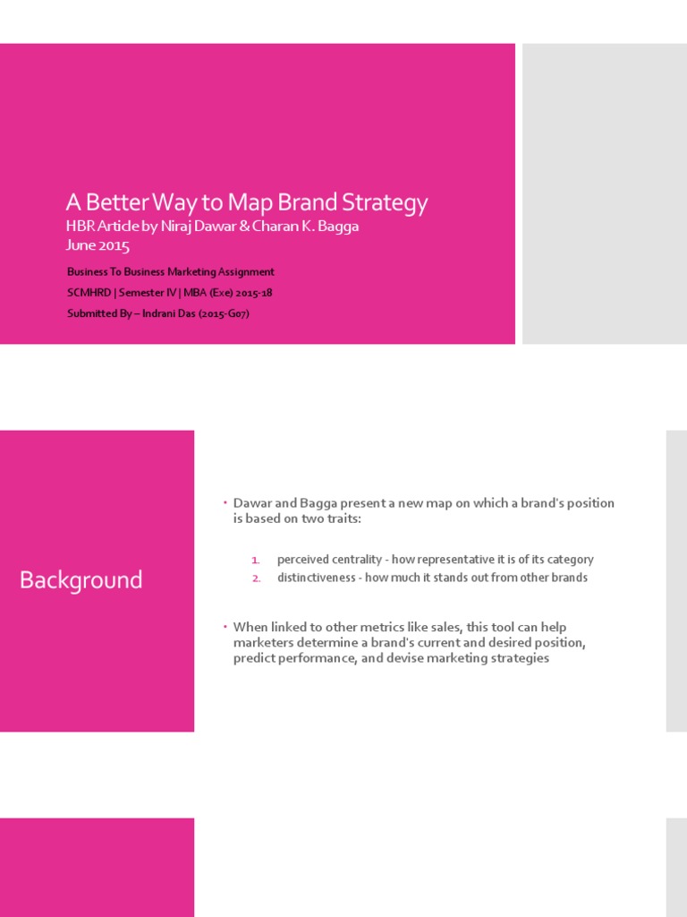 A Better Way To Map Brand Strategy PDF | PDF | Brand | Marketing