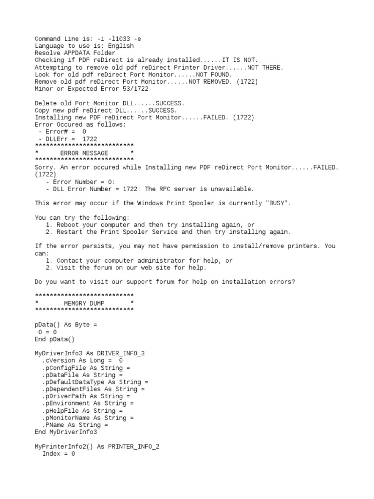 Installation Error Log | PDF | Microsoft Windows | Areas Of Computer Science