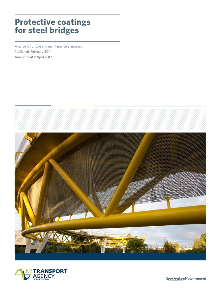 Protective Coatings For Steel Bridges | PDF | Corrosion | Rust