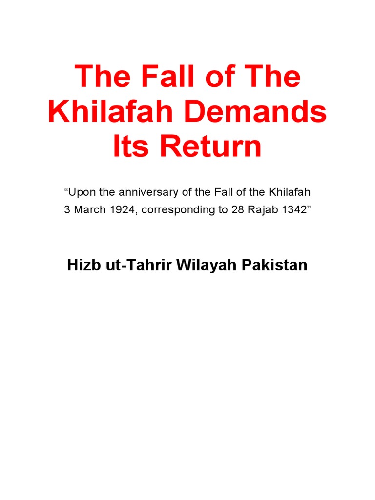 Return of the Khilafah: A Call to Action | PDF | Caliphate | Kashmir
