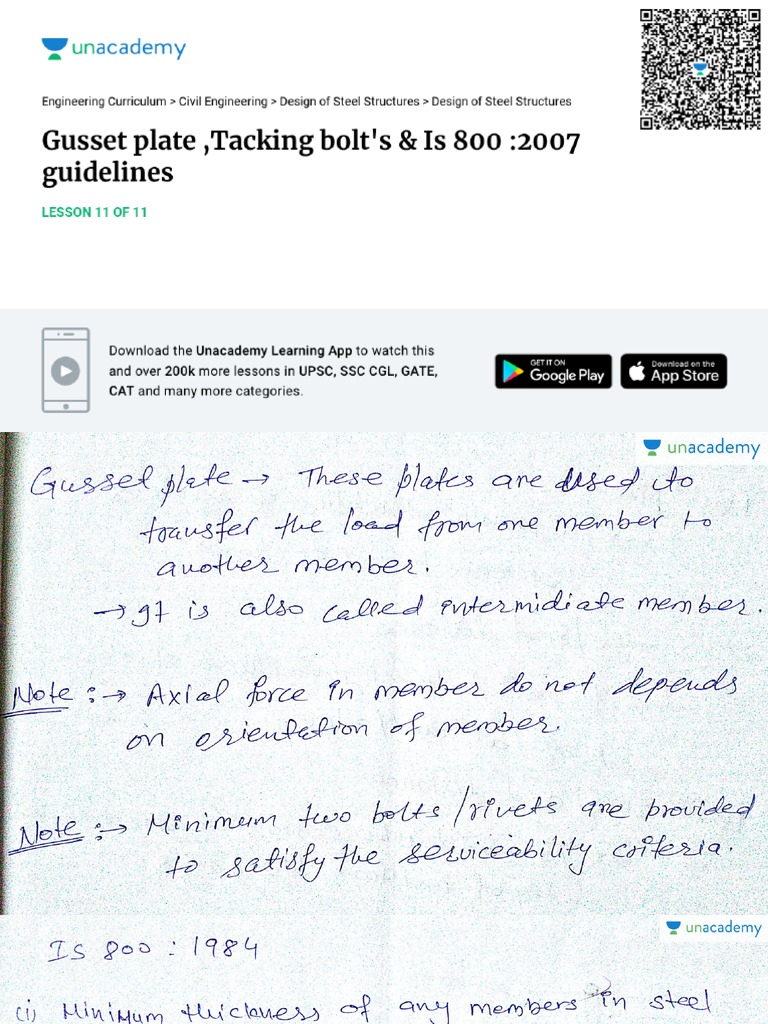 Gusset Plate Design | PDF