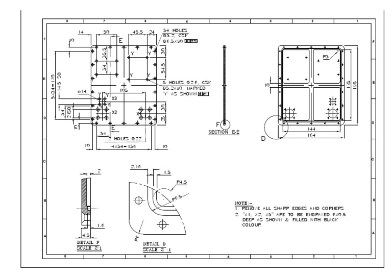 Technical Drawing Specifications | PDF