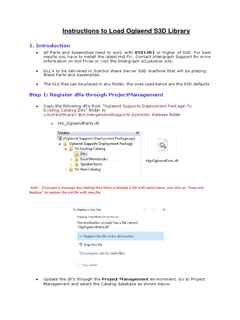 S3D Library Setup Guide | PDF | Microsoft Excel | Utility Software