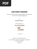 4-Bit Parity Generator and Checker Lab | PDF | Computer Engineering ...