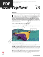 Adobe Pagemaker 7.0: Installation and Set-Up | PDF