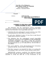 Sample Formal Offer of Evidence | PDF | Prosecutor | Common Law
