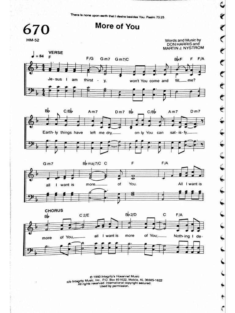 More of You PDF | PDF