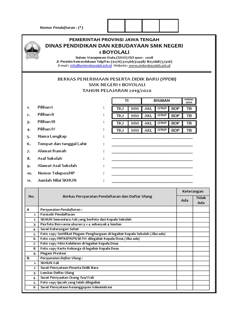 Setting Stop Map PPDB | PDF