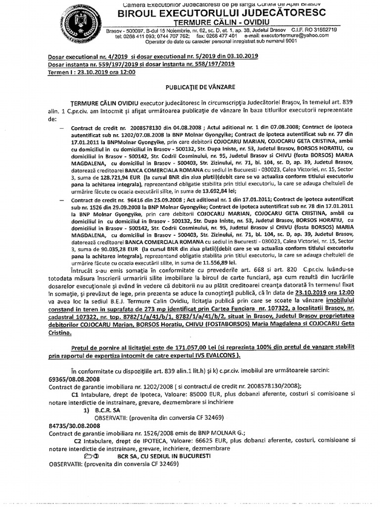 Licitatie | PDF
