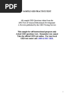 GED Extended Response Essay Guide | PDF | Essays | Argument