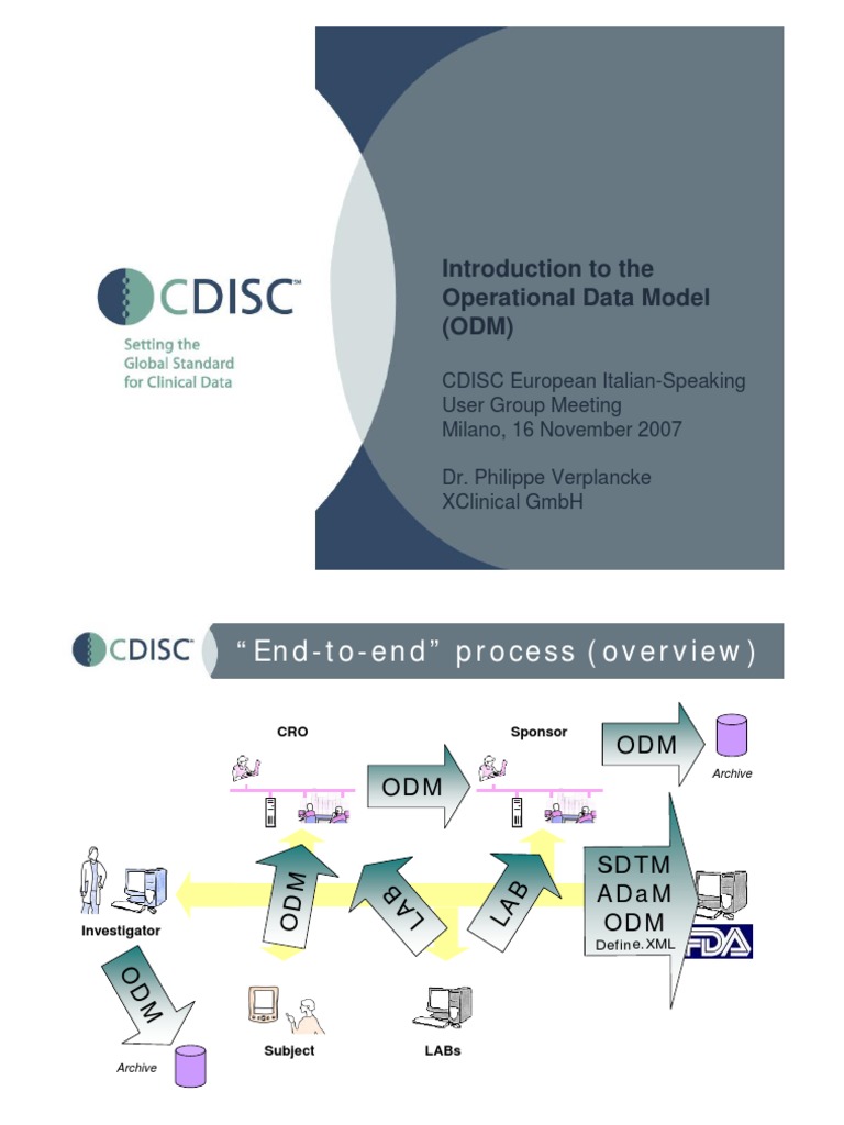 Introduction To The Operational Data Model (ODM) | PDF | Computer Data | Data