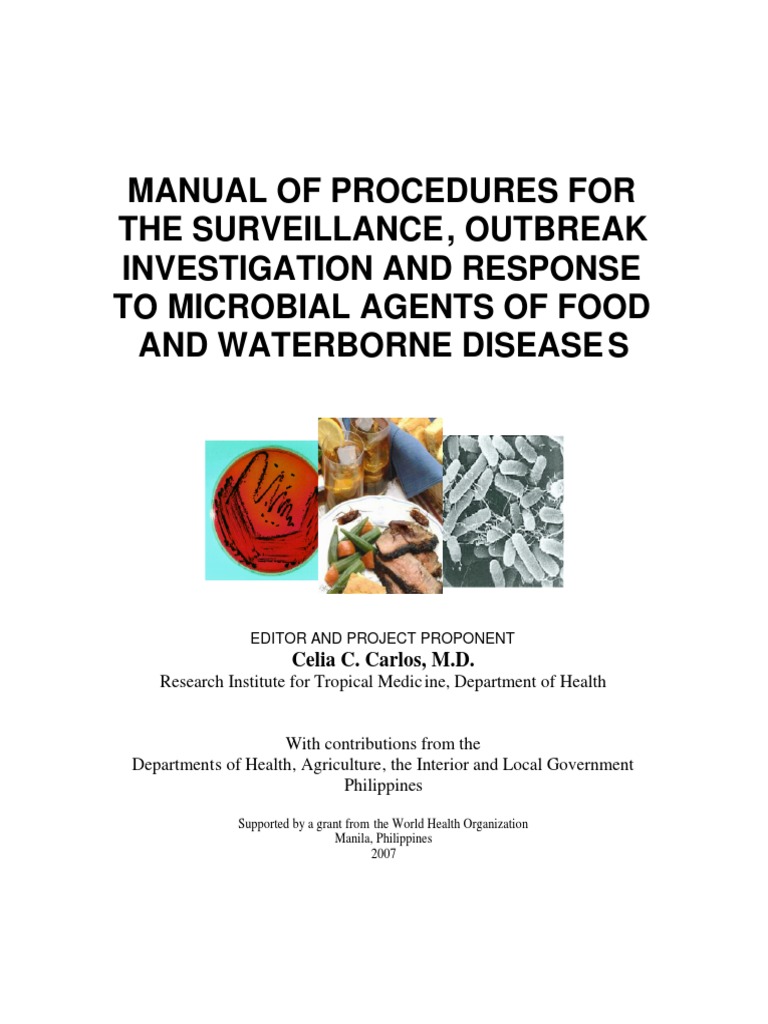 Manual of Procedures For The Surveillance Outbreak Investigation and ...