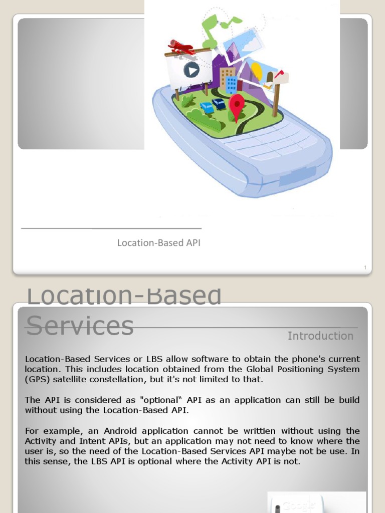 Location | PDF | Location Based Service | Android (Operating System)