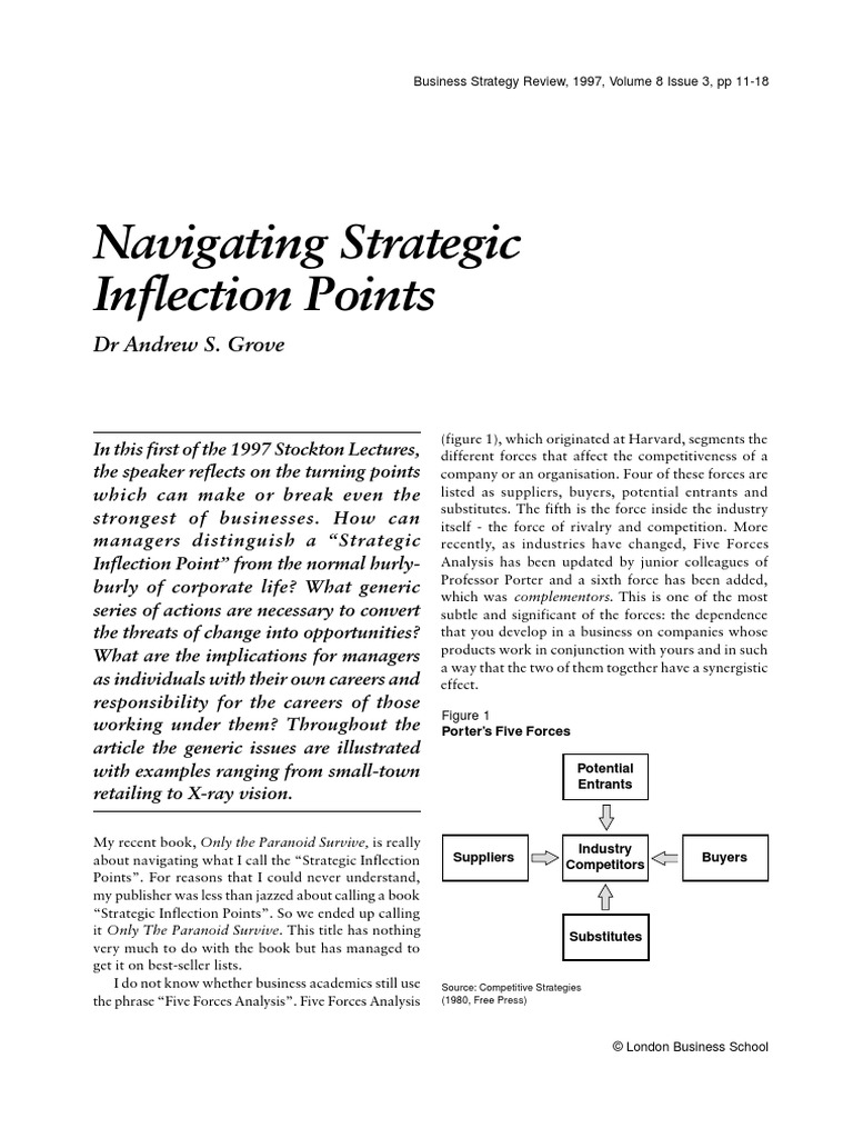 Strategic Inflection Point | PDF | Computing And Information Technology ...