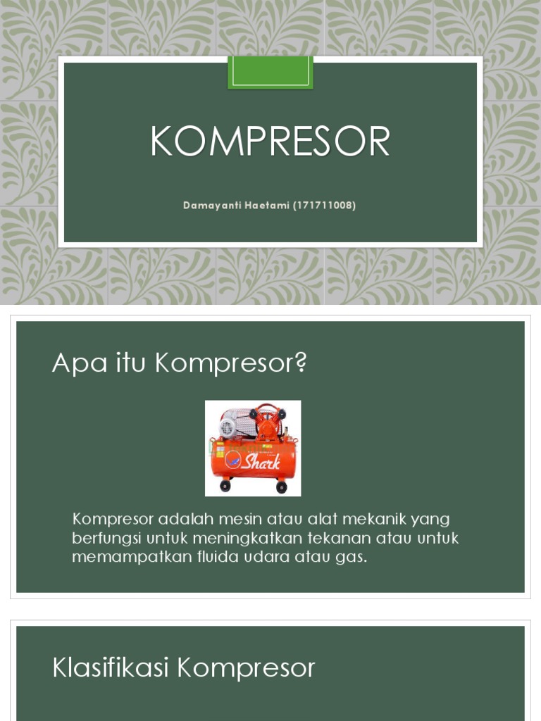Kompresor | PDF