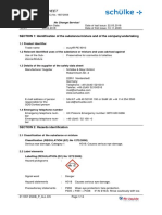 MSDS Protectol PE | PDF | Dangerous Goods | Toxicity