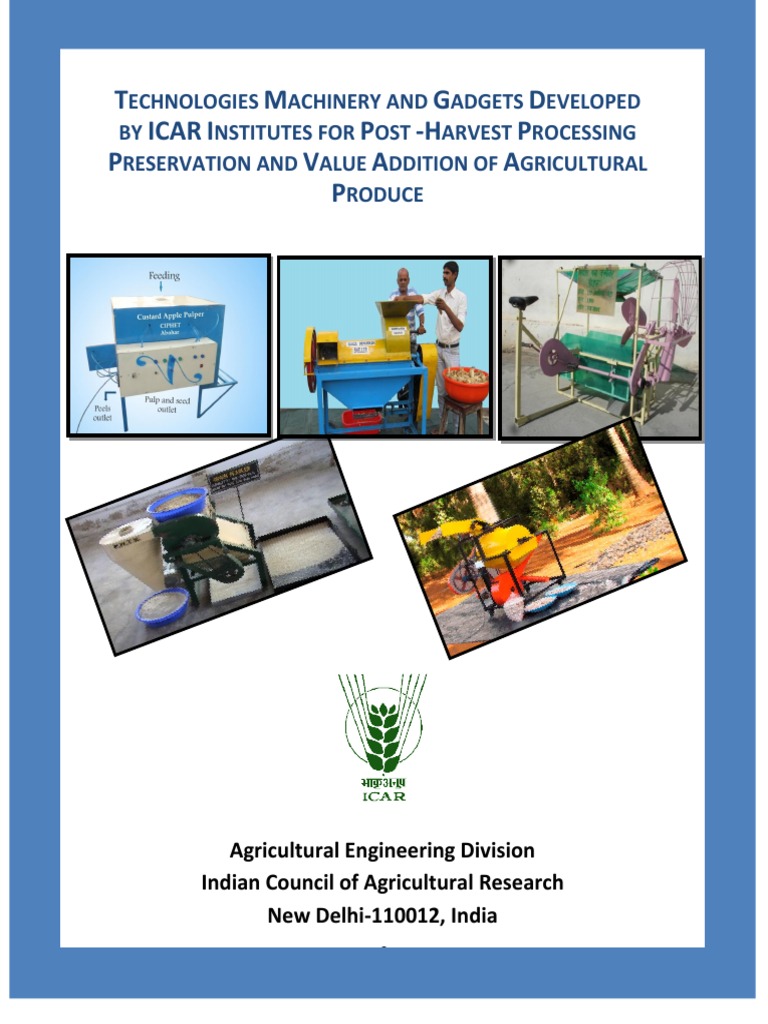 ICAR Innovations in Post-Harvest Tech | PDF | Combustion | Sugar