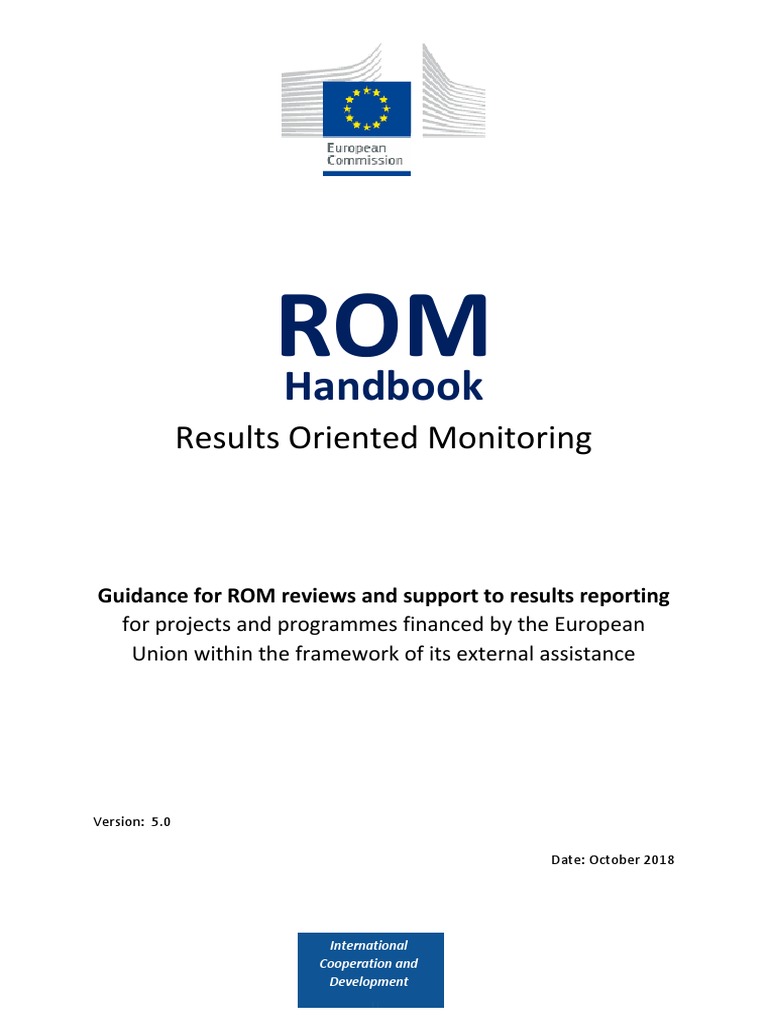 ROM Handbook for EU Project Monitoring | PDF | International ...