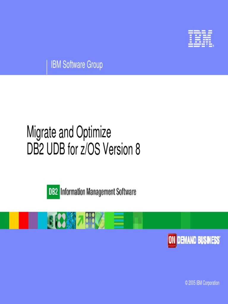 Optimizing With DB2 For ZOS V8 | PDF | Database Index | Data Optimizing With DB2 For ZOS V8 | PDF | Database Index | Data