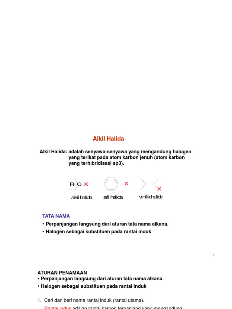 Alkil Halida - Id | PDF