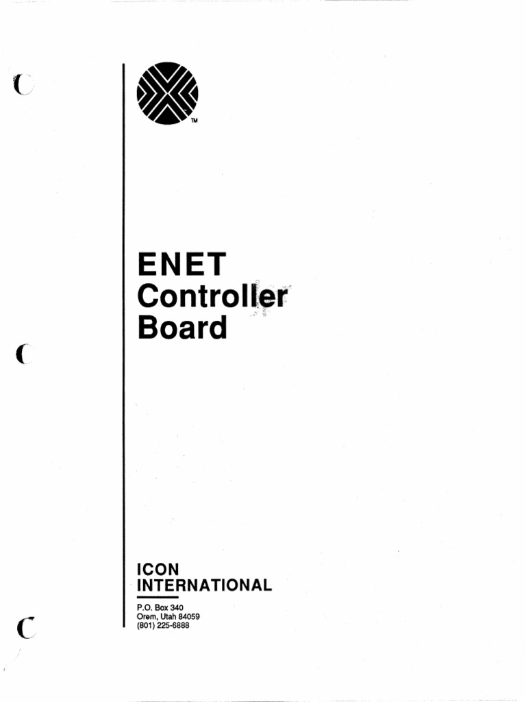 170-024-001 ENET Controller Board Jul1988 | Download Free PDF ...